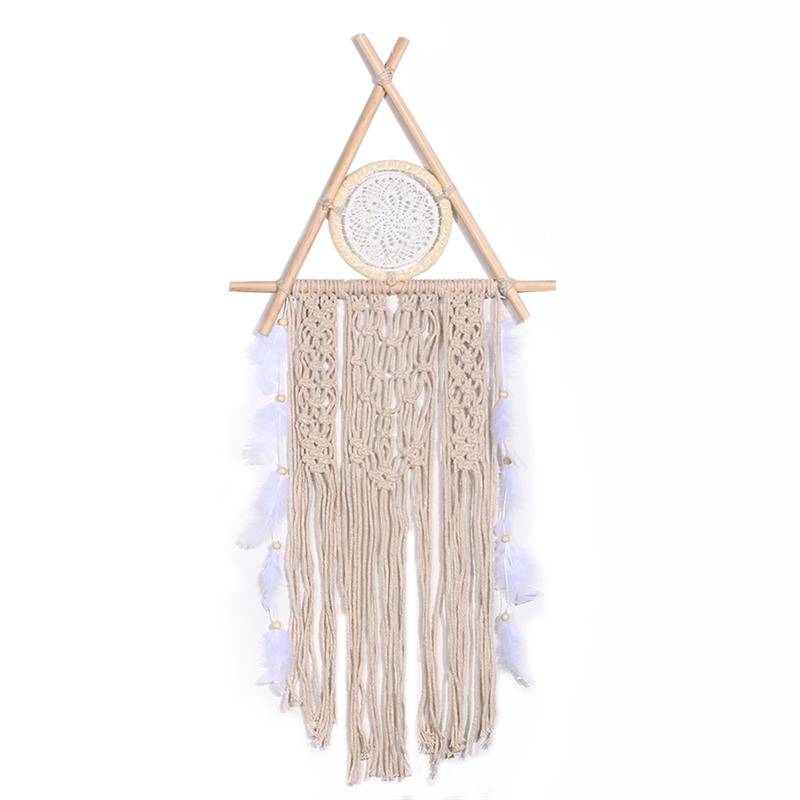 Bohemian Chic Macrame Wall Hanging Tapestry Mandal... – Grandado