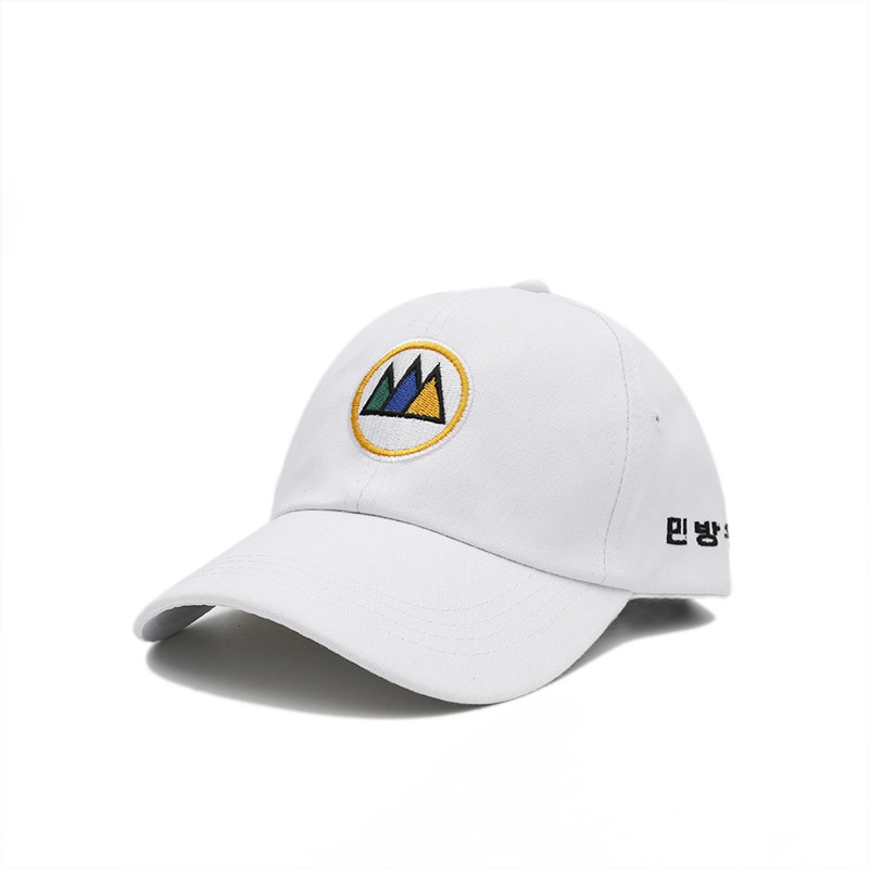 Purple Multi Color Geometric Triangle Dad Cap Men ... – Grandado