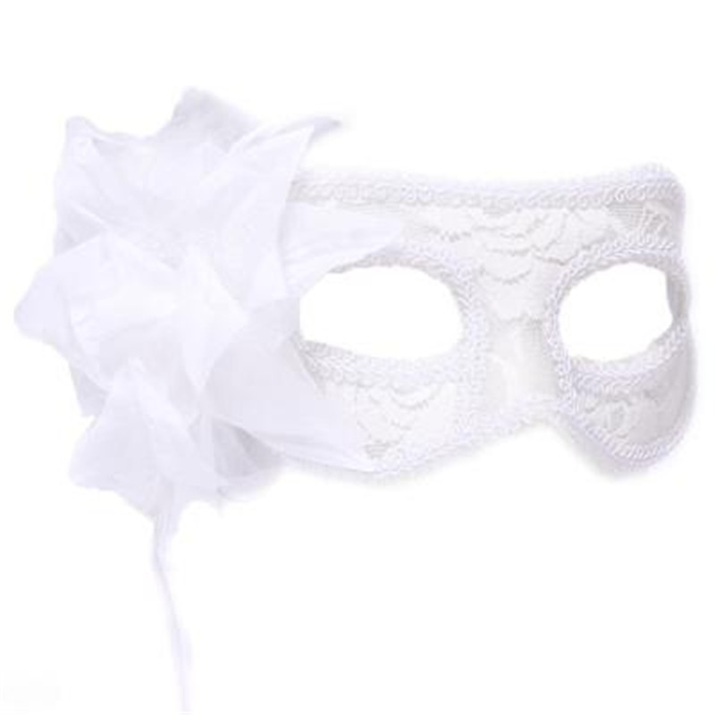 Sexy Lace Feather Masquerade Mask for Carnival Hal... – Grandado