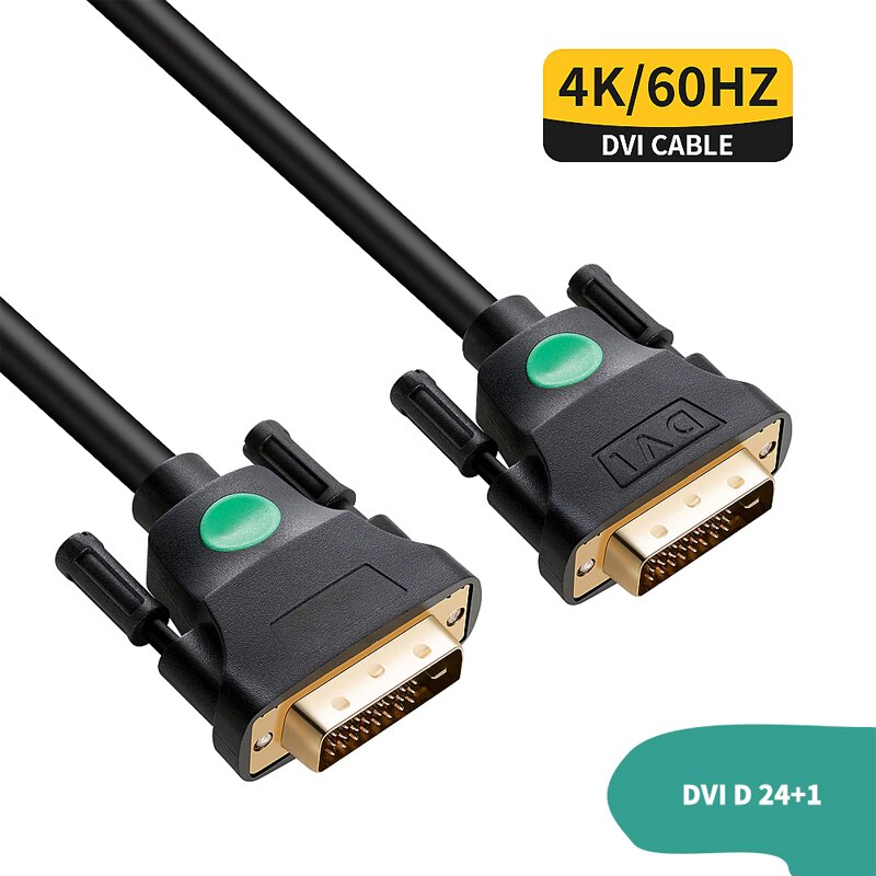 4K DVI cable DVI-D 24+1 pin video cable for Projec... – Grandado