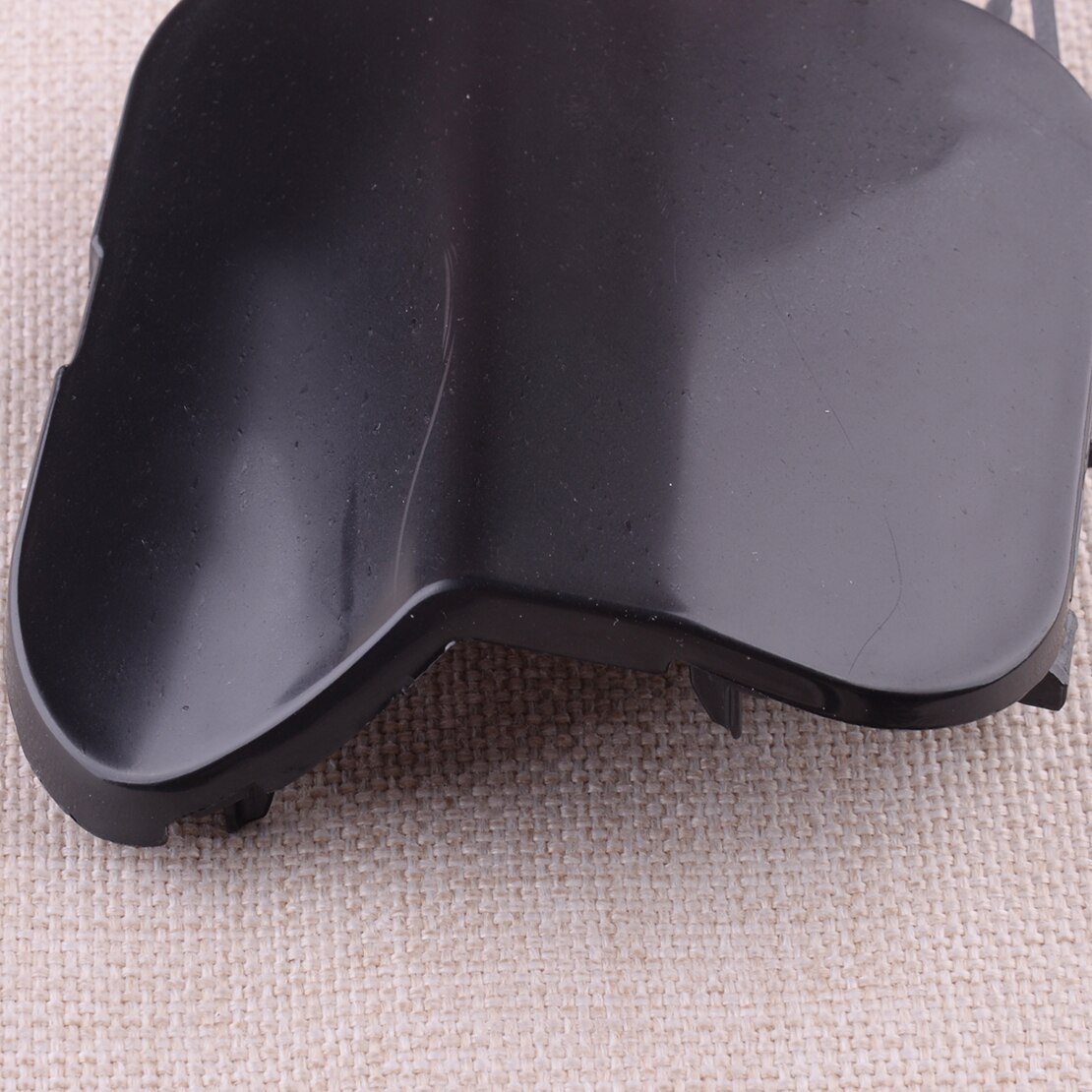 Black Car Front Left Bumper Tow Hook Eye Cover Cap... – Grandado