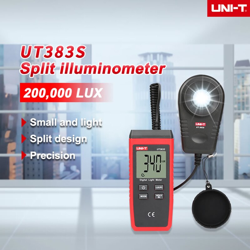 UNI-T UT383 BT Light Meter UT381 UT382 Digital Lux... – Grandado
