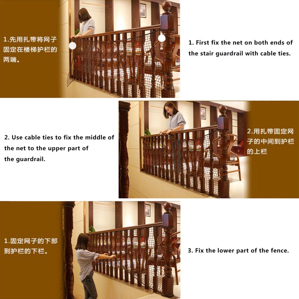 Stairs Protective Nets Barrier Fences Portable Fol... – Vicedeal