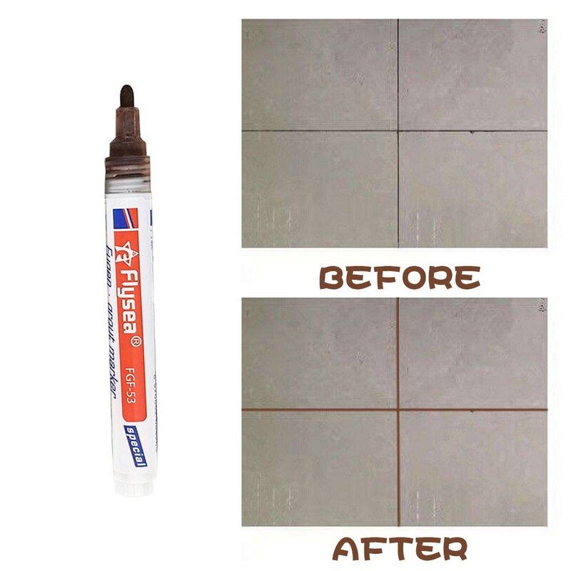 Tile Grout Marker Repair Pen Tile Refill Grout Pen... – Grandado