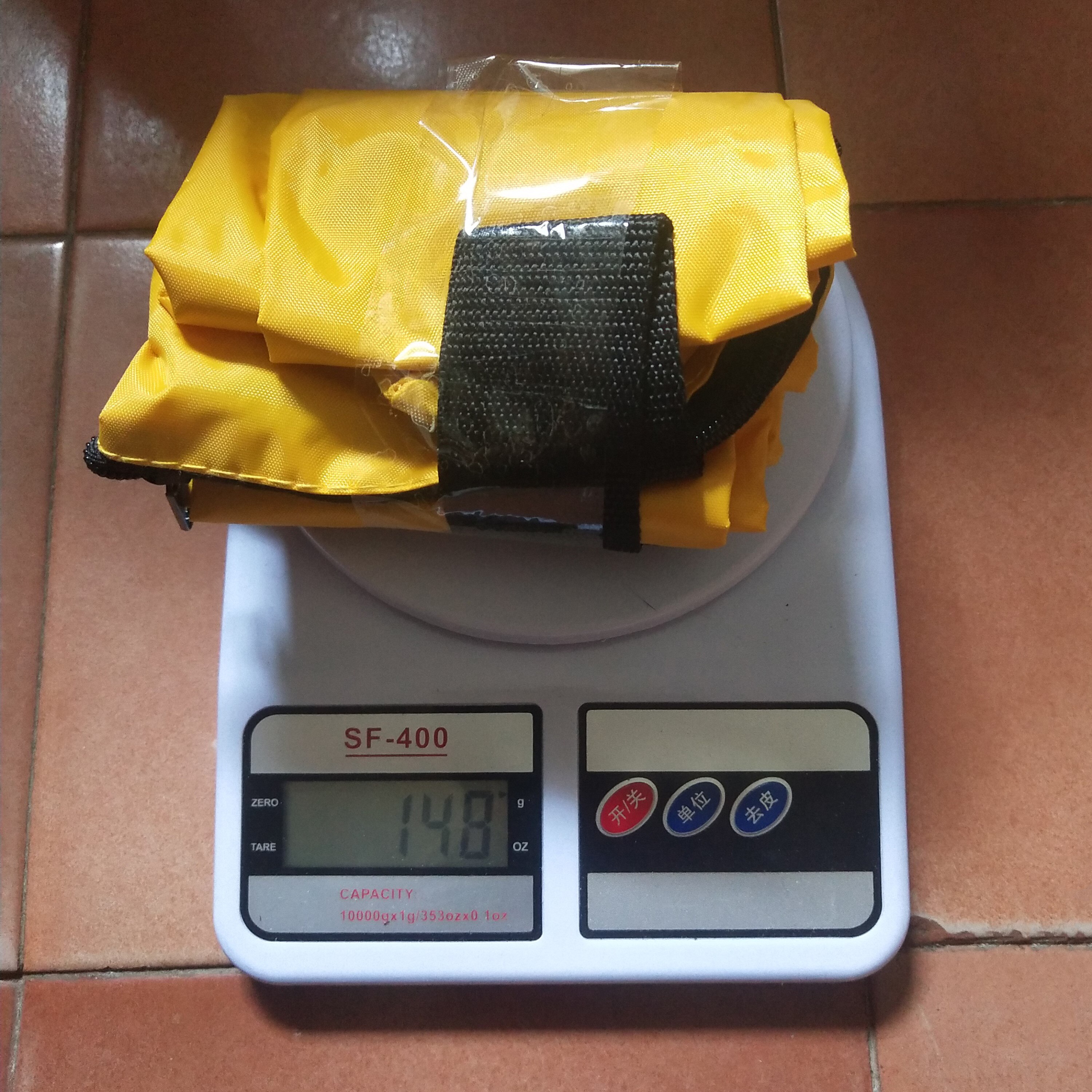 Yellow plastic bag for telescopic carbon fiber gps... – Grandado