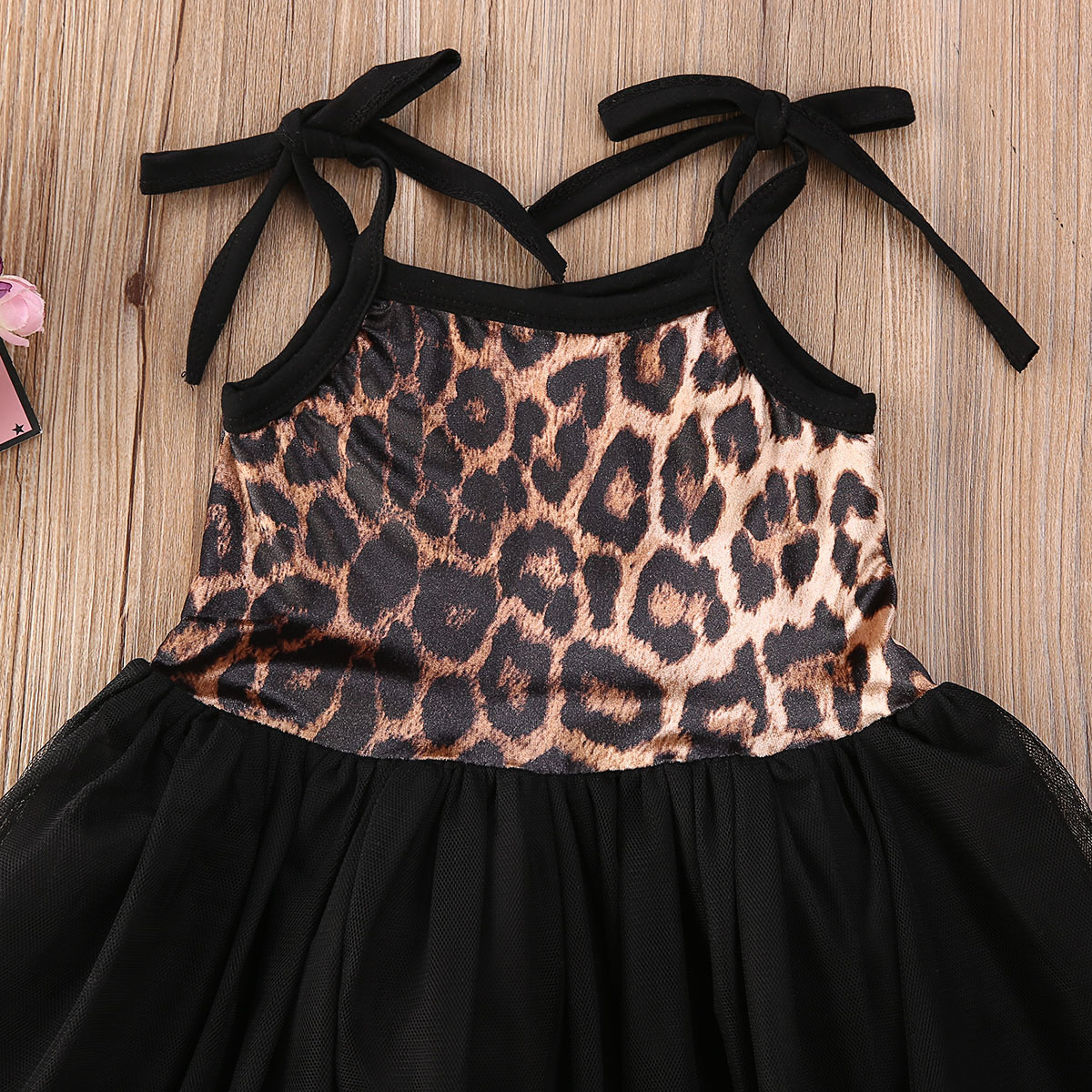 Toddler Baby Girl Leopard Clothes Lace Tutu Dress ... – Vicedeal