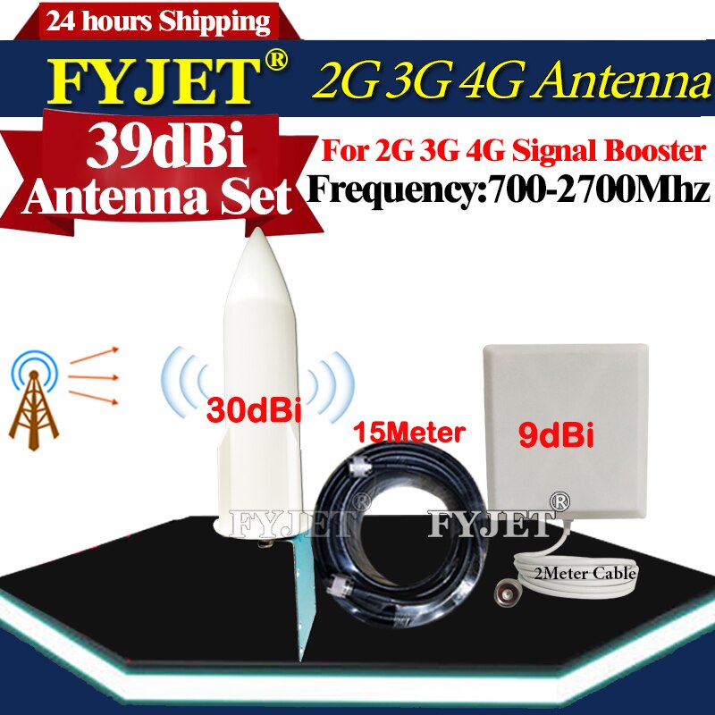 39dBi 4G Antennas 700~2700mhz Omnidirectional Outd... – Vicedeal