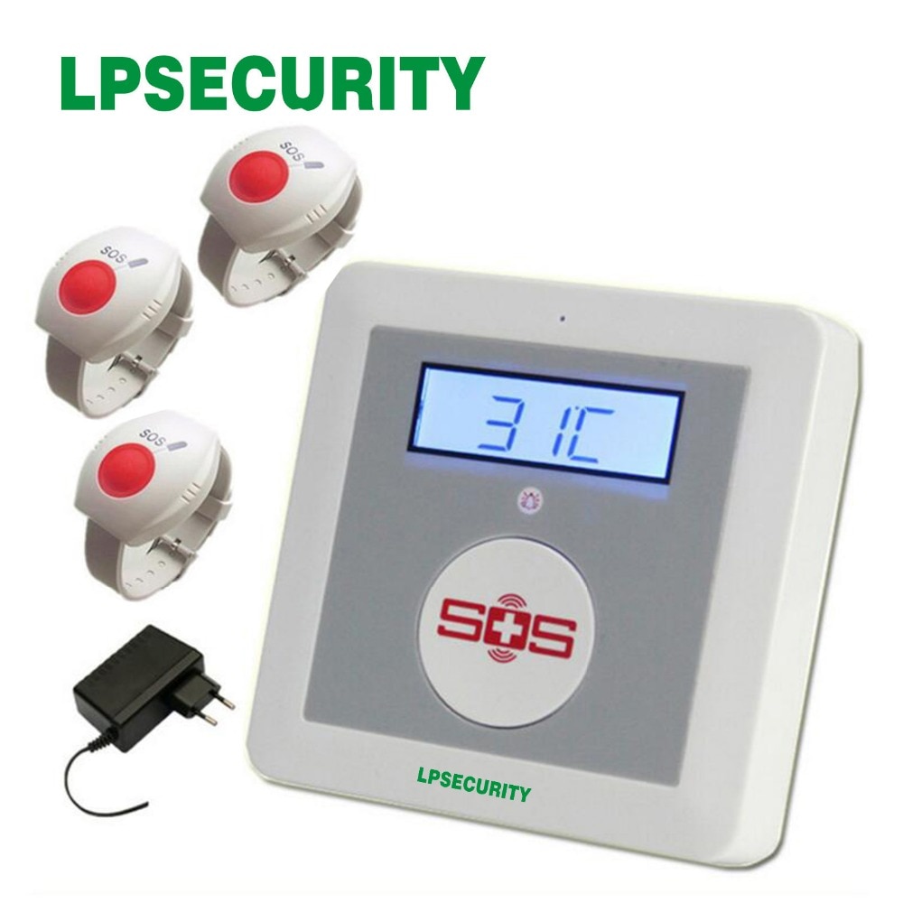 LPSECURITY Wireless GSM Senior Telecare Alarm Rece... – Vicedeal
