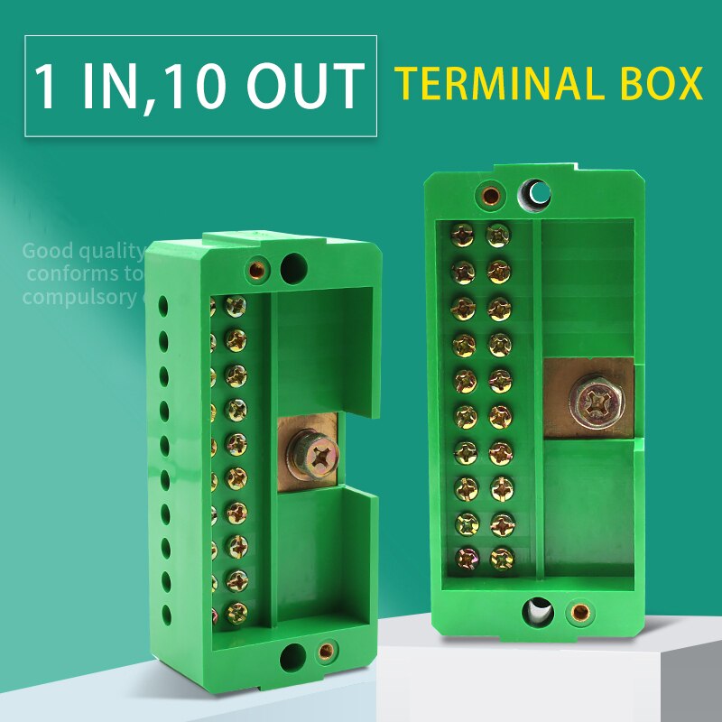 One-in-ten-out Wiring Terminal Block Distribution ... – Grandado
