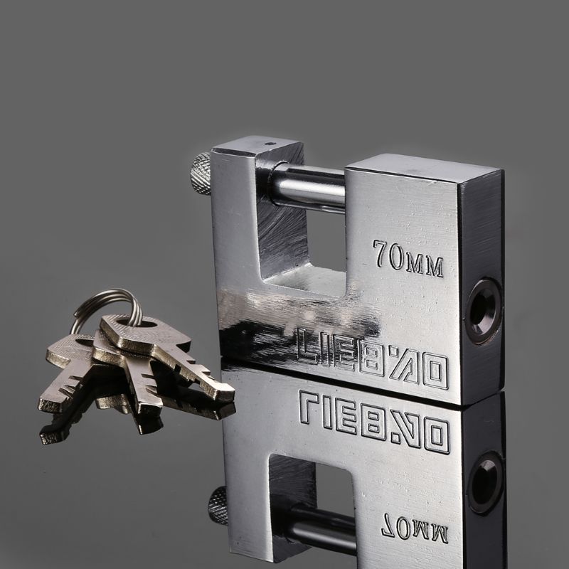 Steel Burglar Padlock Security Safety Lock Antique... – Vicedeal