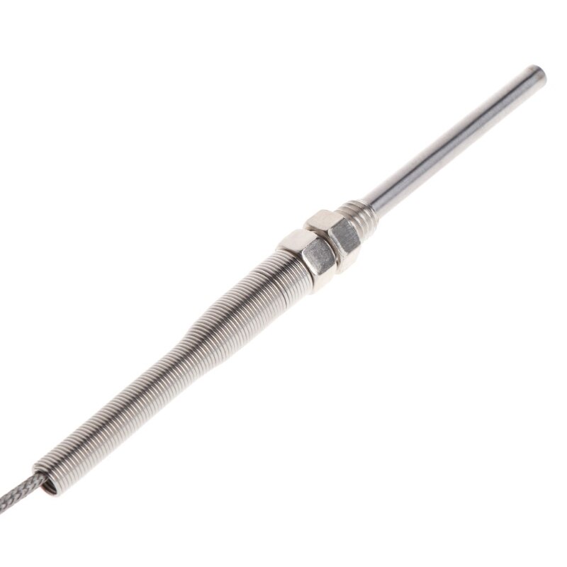 1M PT100 Thermokoppel 5Mm X 50Mm 3-Draad M8 Draad ... – Grandado