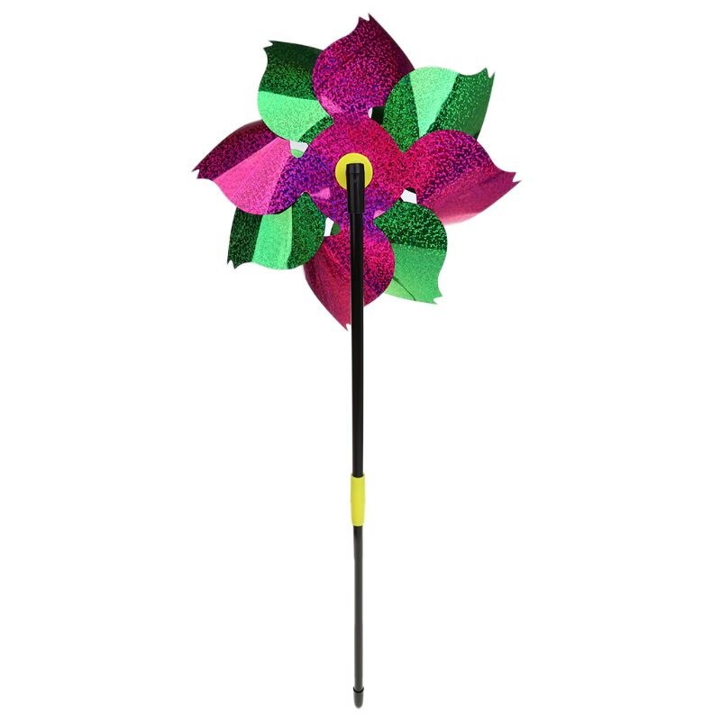 2 Pcs/Set Wind Spinner Glitter Glow Windmill Color... – Vicedeal