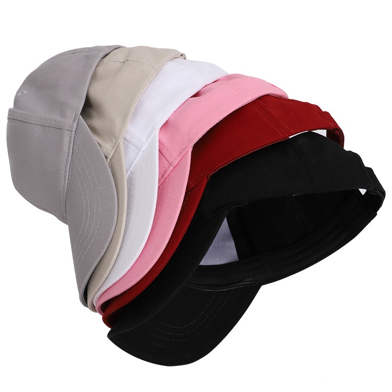 Summer Autumn Soild Women Adhesion Caps Baseball P... – Vicedeal