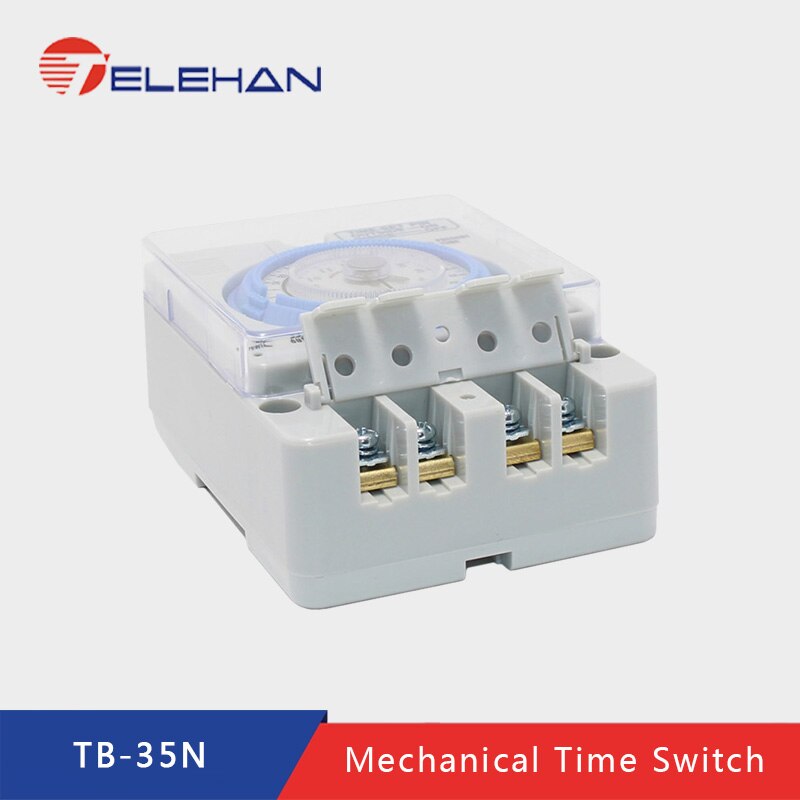 TELEHAN 24 hours Timer, 24h time switch, TB35-N me... – Grandado