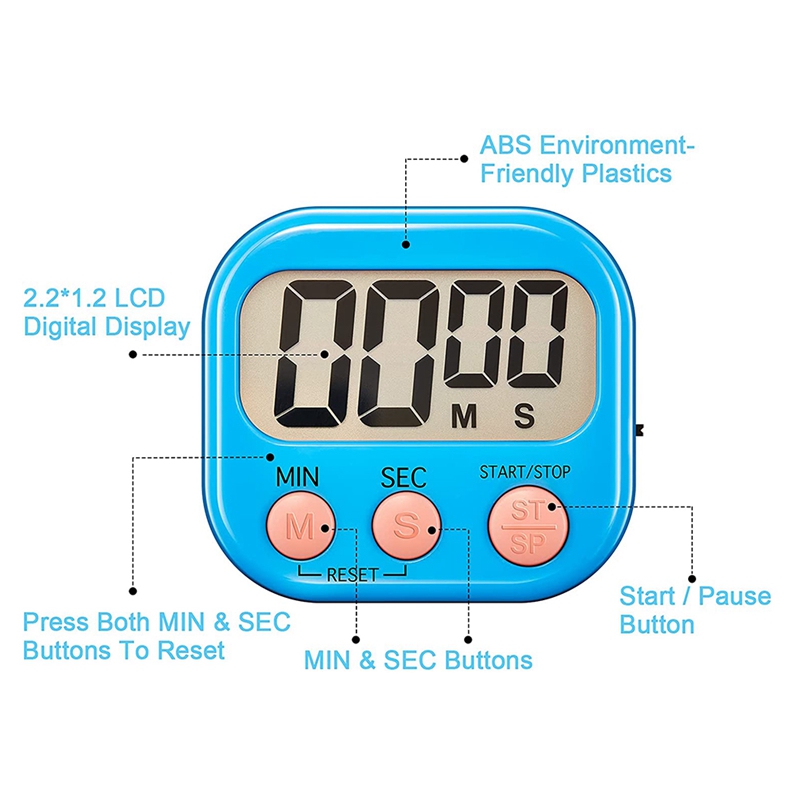 Classroom Timer for Kids ,Kitchen Timer for Cookin... – Grandado