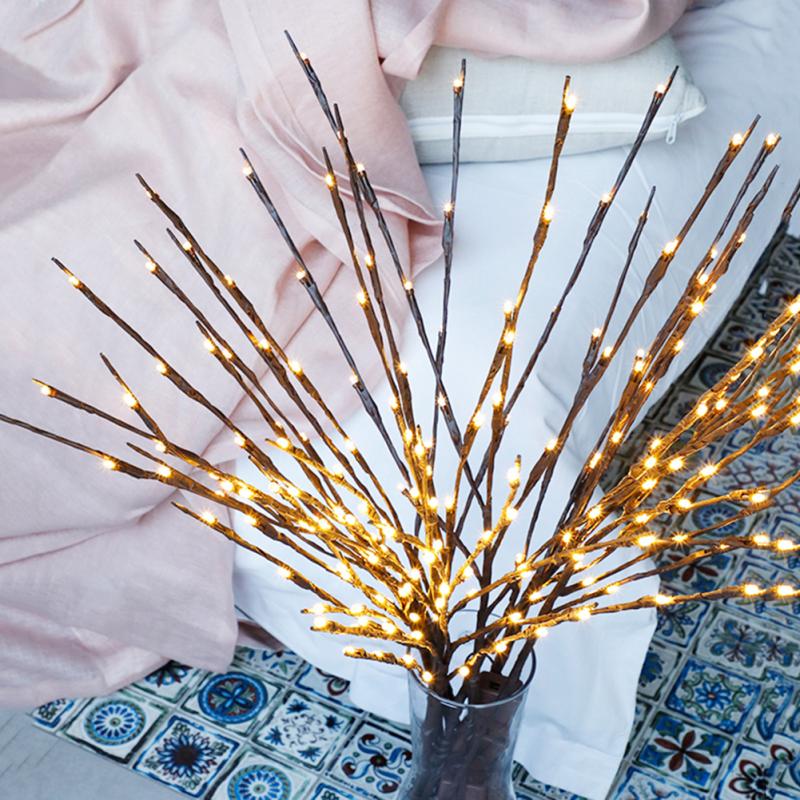 Flexible LED branch light warm white home decorati... – Grandado
