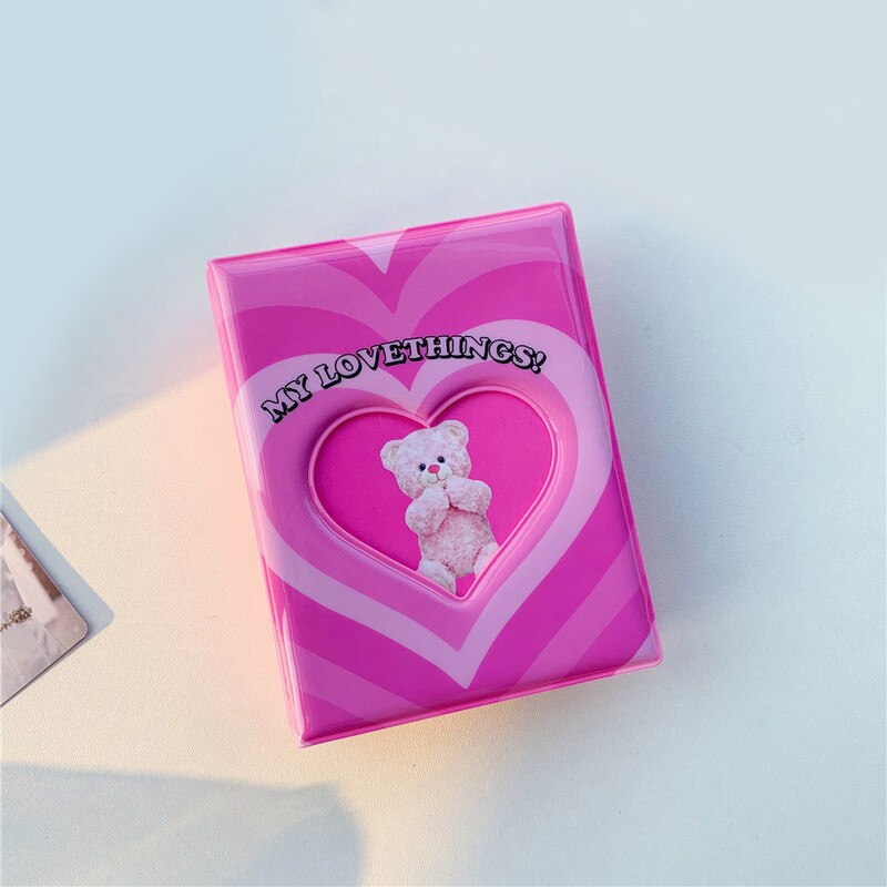 Heart Photocard Binder Love Binder Photocards 9.2*... – Grandado