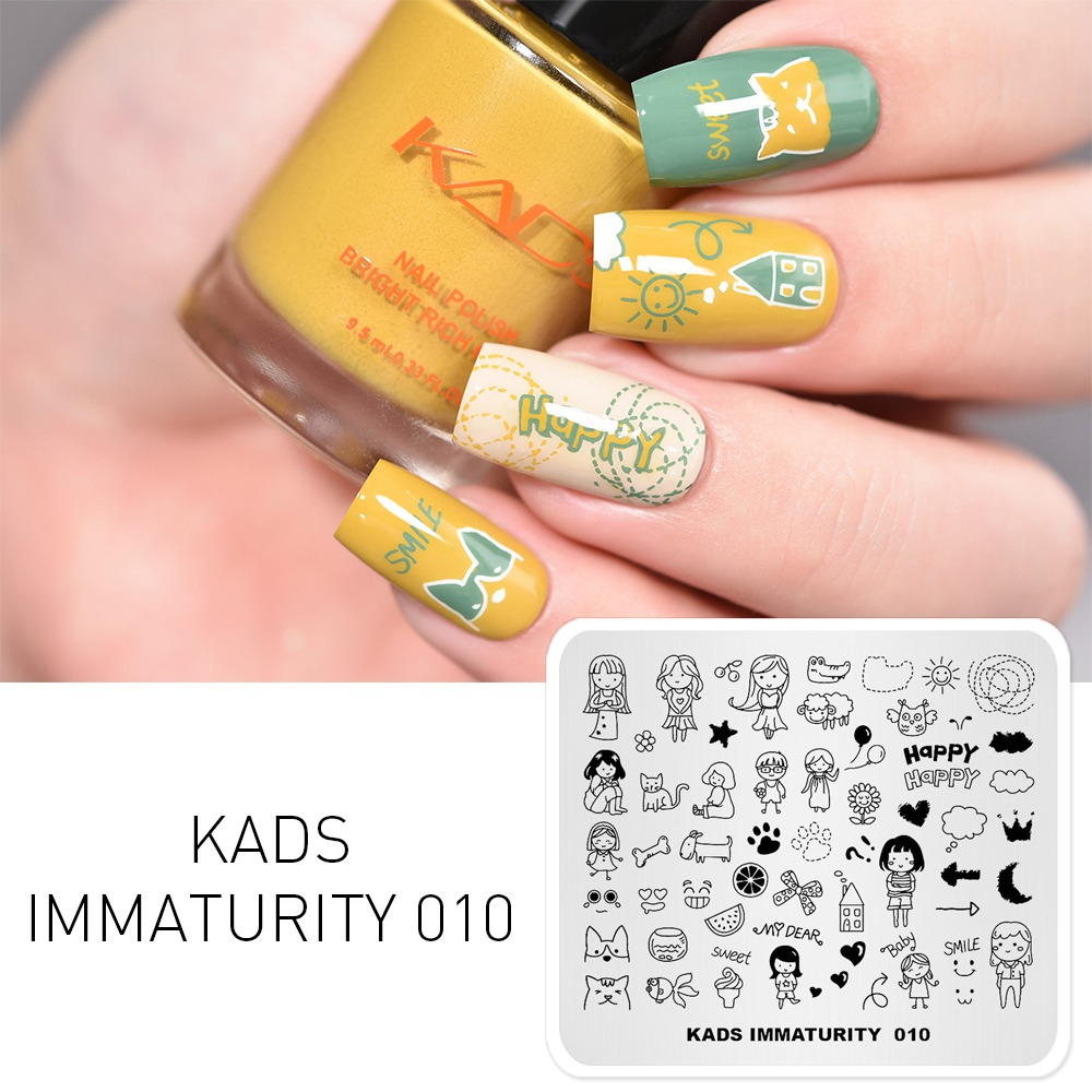 KADS Nail Art Template Designs Immaturity Series M... – Grandado