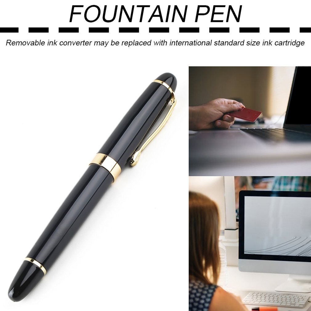 X450 Fountain Pen Gold Trim Fountain Pen Study Off... – Grandado