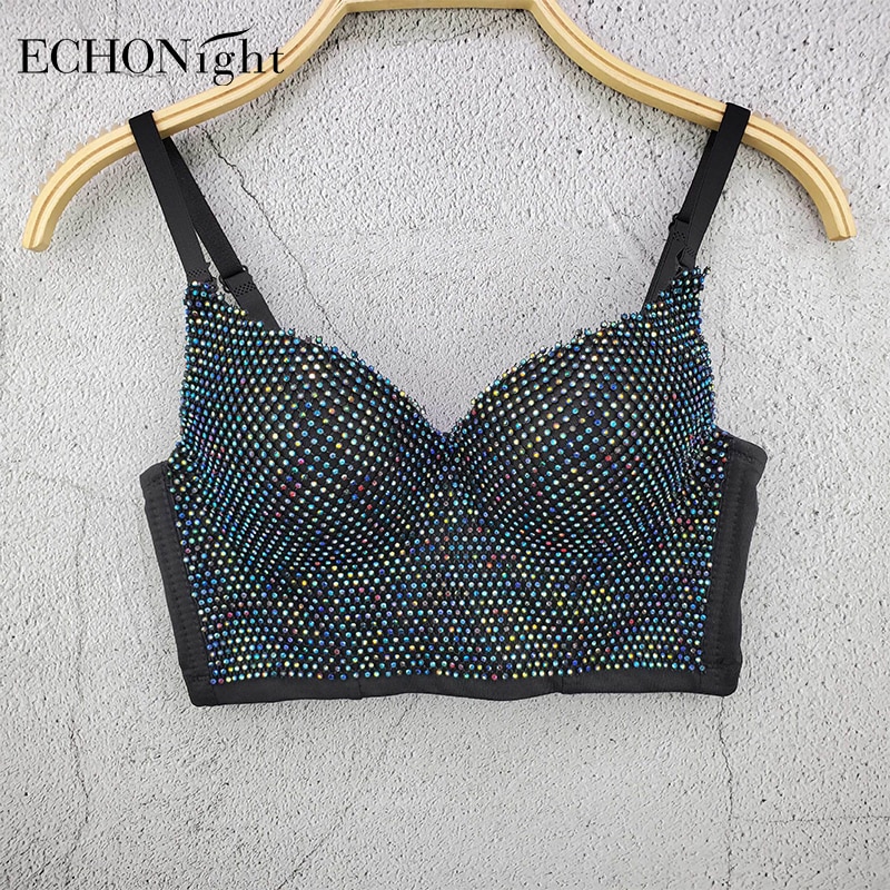 Echonight Women's Corset Steampunk Mesh Black Bust... – Grandado