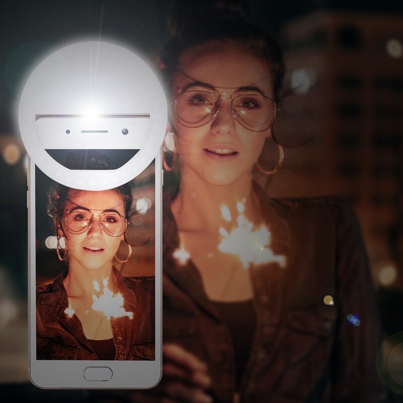 2020New Universal Selfie LED Ring Flash Lumiere Te... – Grandado