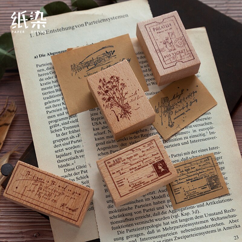 Vintage Philately Series Manuscript Decoration sta... – Grandado