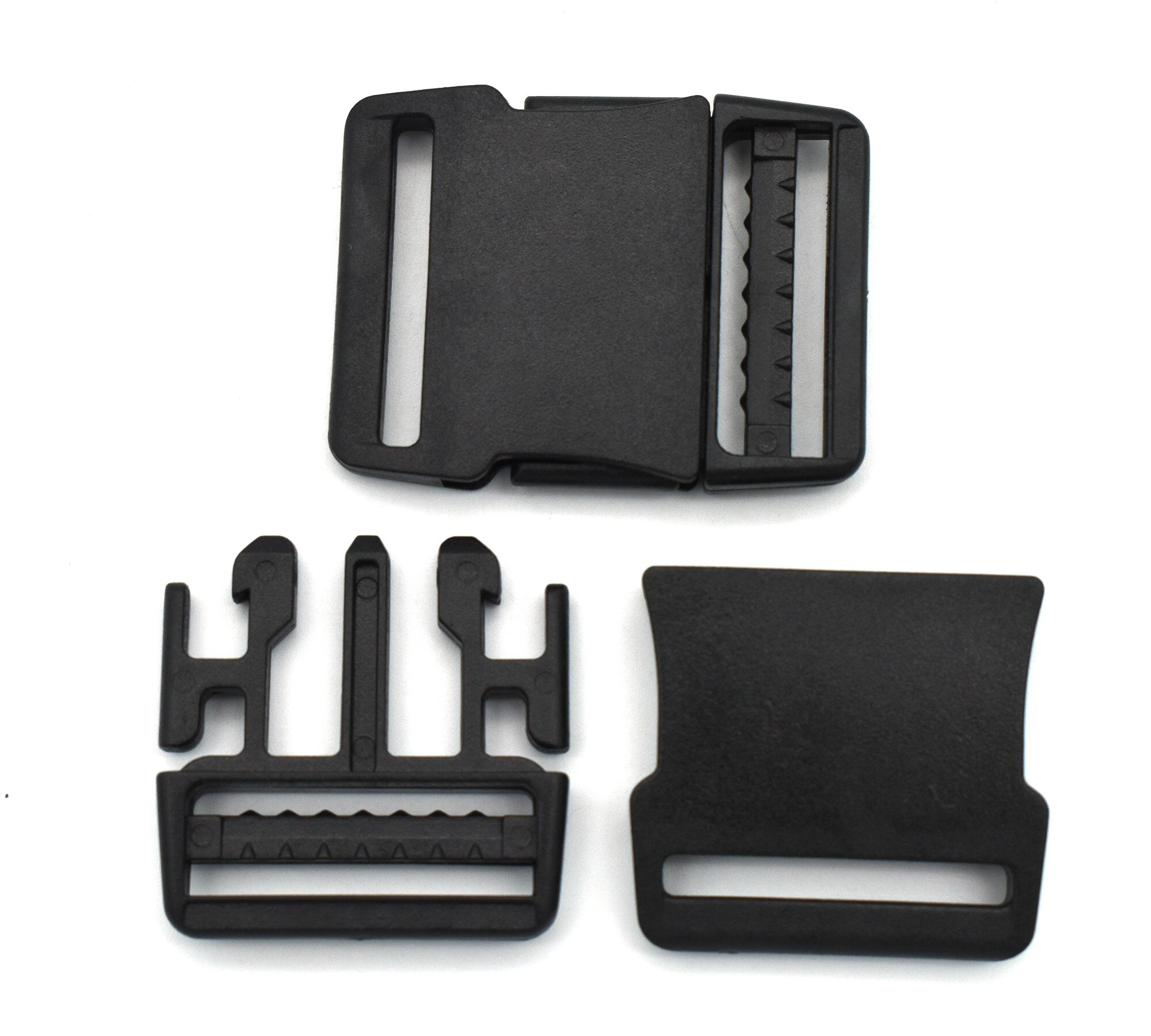 Zwart Plastic Gebogen Gesp Release Gesp Singels De... – Vicedeal