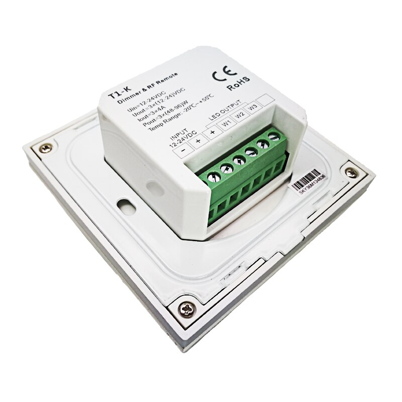 Led Strip Dimmer Muur Mount Handmatige Knop Panel ... – Grandado