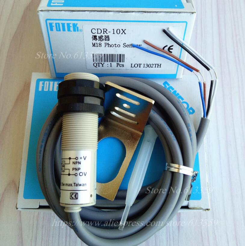 CDR-10X FOTEK M18 TUBULAR TYPE PHOTO SENSOR Photoe... – Grandado