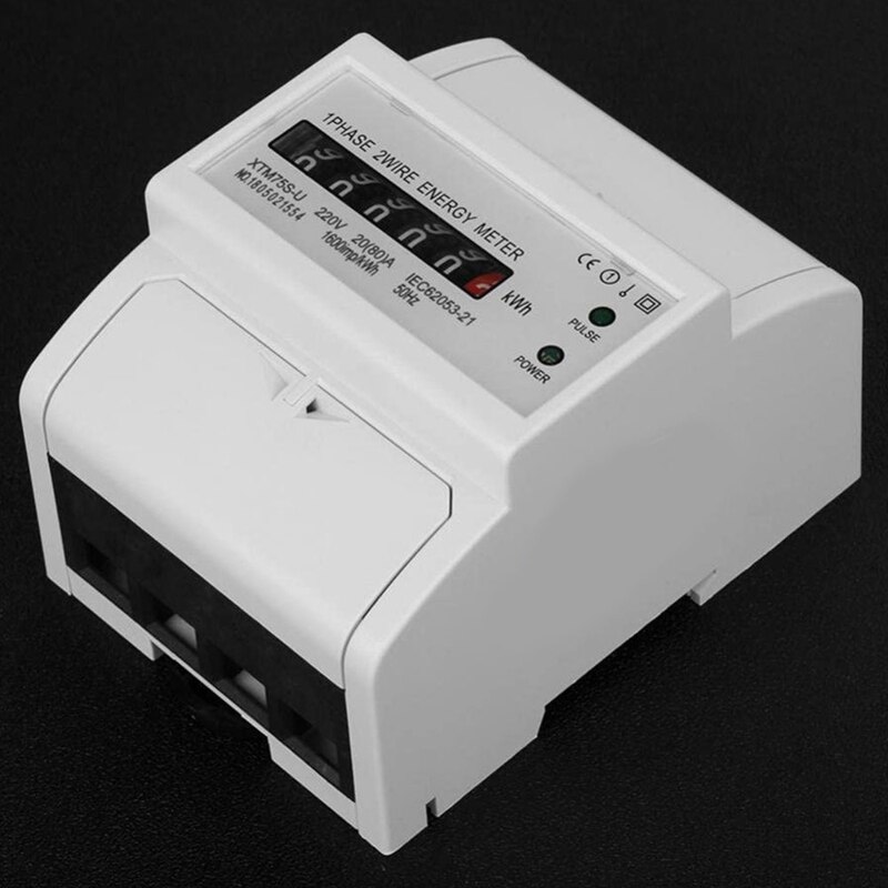 AYHF-220V DIN-Rail KWh Meter Digital Single-Phase ... – Grandado