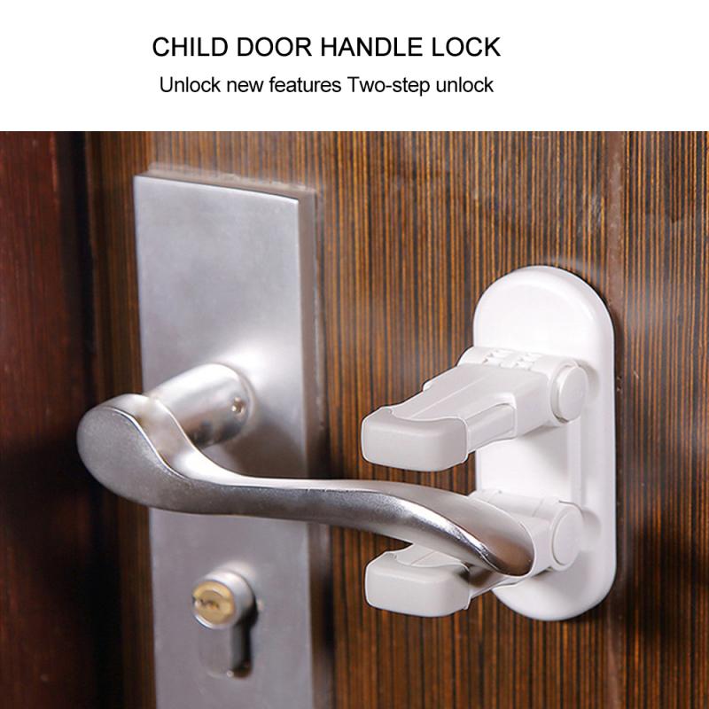 Upgraded Door Lever Lock Childproof Door Handle Lo... – Grandado