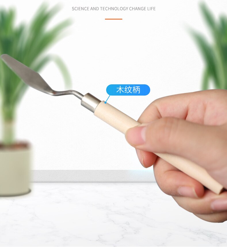 3 PCS Steel Spatula Palette Knives Basic Painting ... – Vicedeal