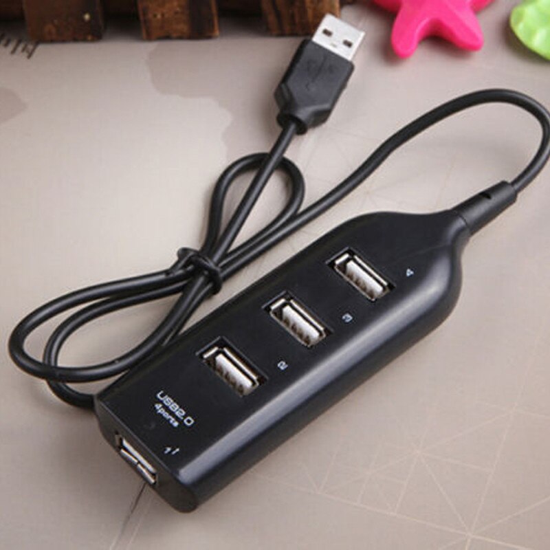 4 port usb 2.0 multi hub splitter høyhastighets sp... – Grandado