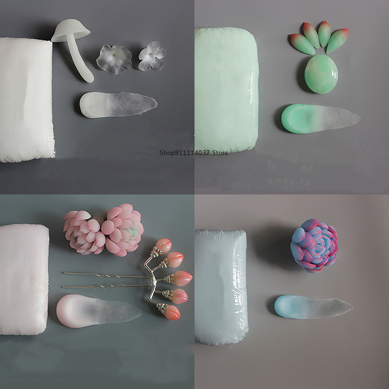 18Colors Crystal Resin Clay Polymer Clay Transluce... – Grandado