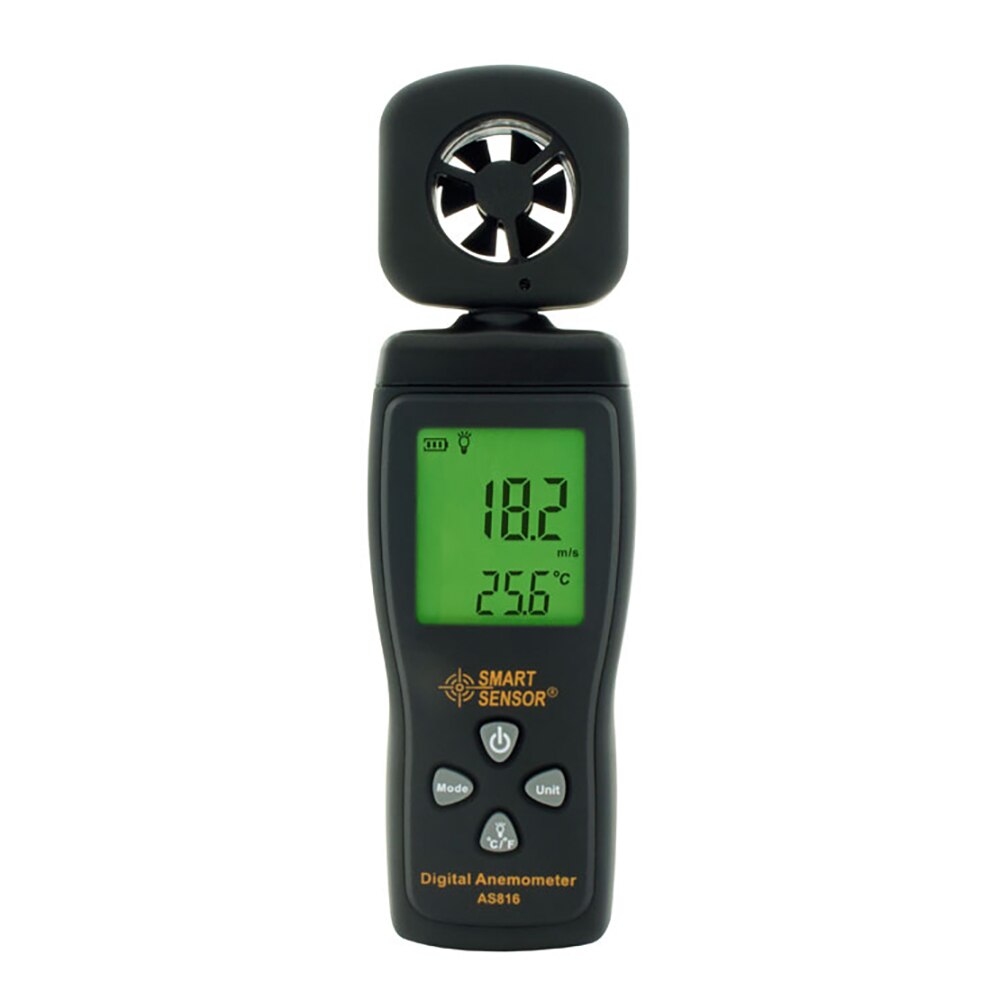SMART SENSOR Mini Digital Anemometer LCD Digital W... – Vicedeal