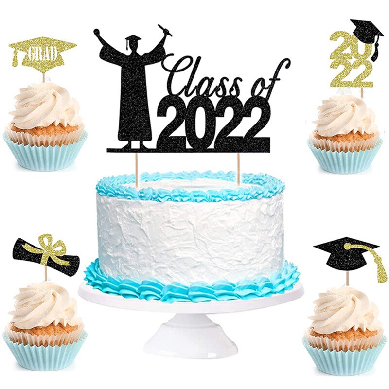 Class of 2022 Cake Topper Wrapper for 2022 Graduat... – Grandado