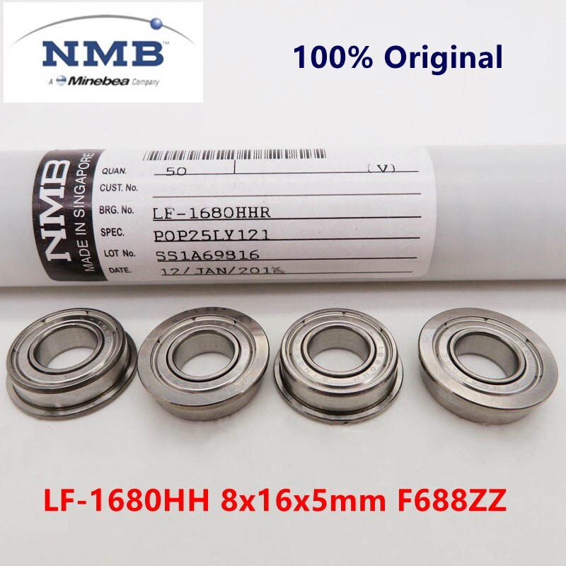 20pcs Original NMB Minebea flanged bearing LF-1680... – Grandado
