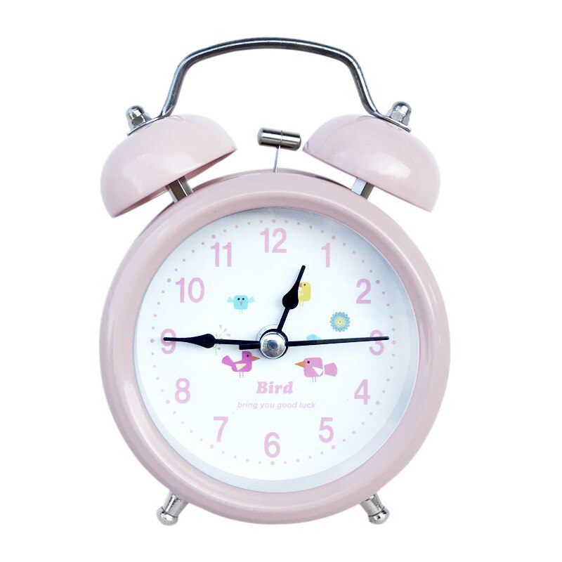 3 Inches Metal Bell Alarm Clock Aishida Super Quie... – Vicedeal