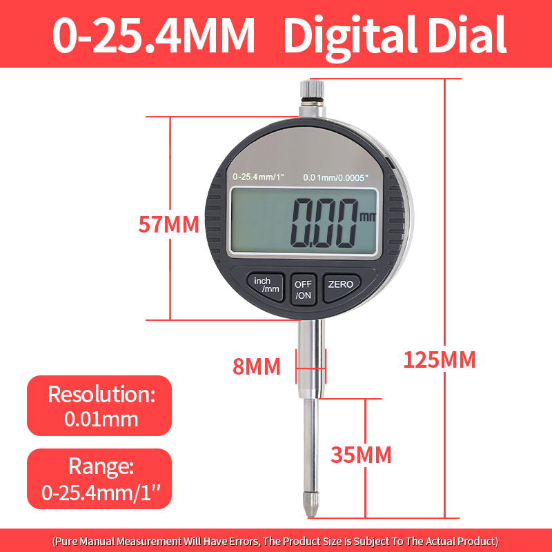 0-0.8mm Lever Dial Indicator Gauge With Measuring ... – Grandado