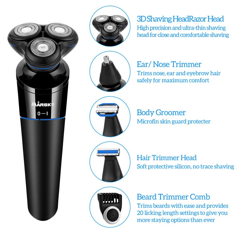 5 In 1 Multifunction Hair Clipper 3D hair trimmer ... – Grandado