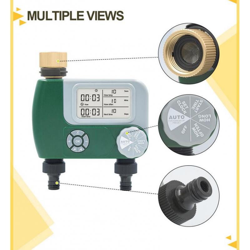 Home Water Timer Kit Sprinkler Tuin Timer Outdoor ... – Vicedeal