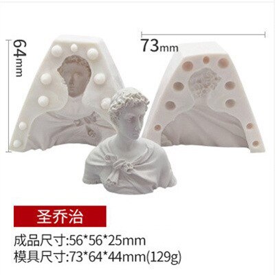 Plaster Head Silicone Mold Character Fondant Cake ... – Grandado