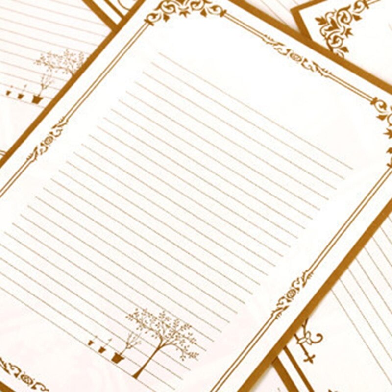 Letter Writing Papers Set Vintage Letter Papers St... – Vicedeal