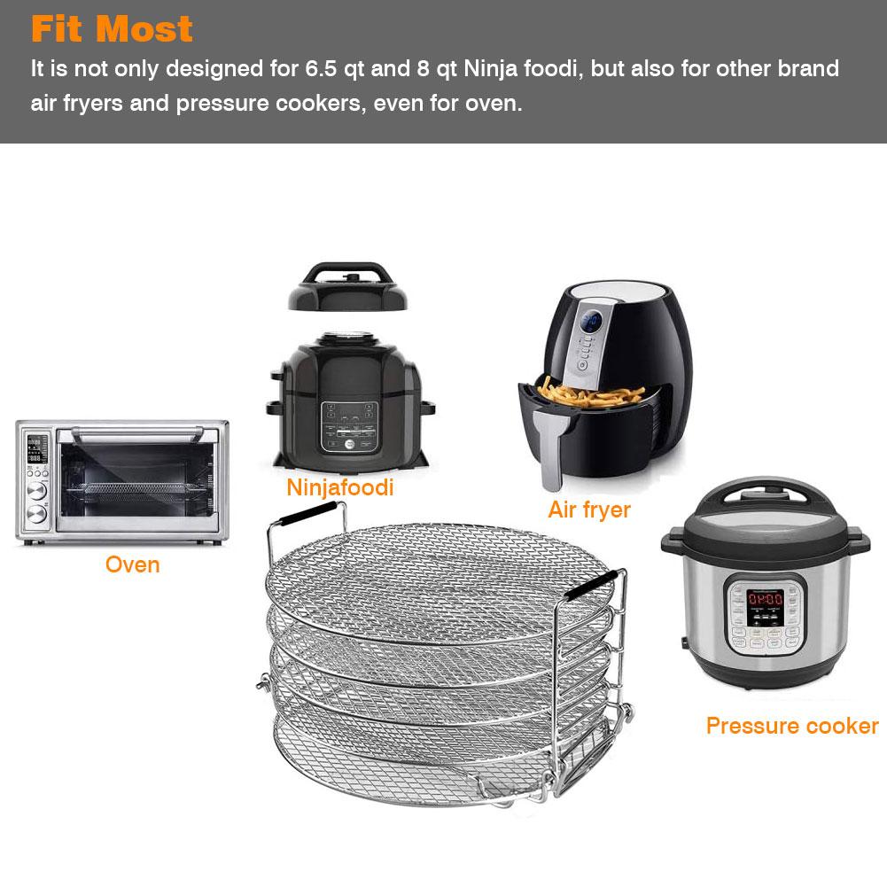 Dehydrator Rack 5-tier Stackable Stainless Steel F... – Vicedeal