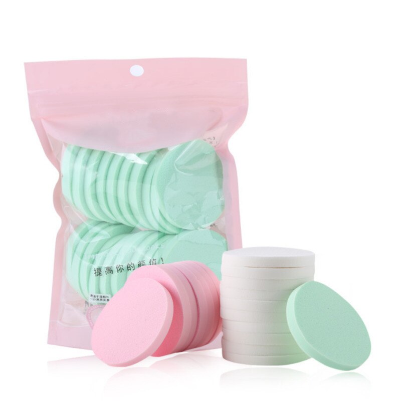 20 Stuks Make-Up Spons Poederdons Foundation Cosme... – Grandado