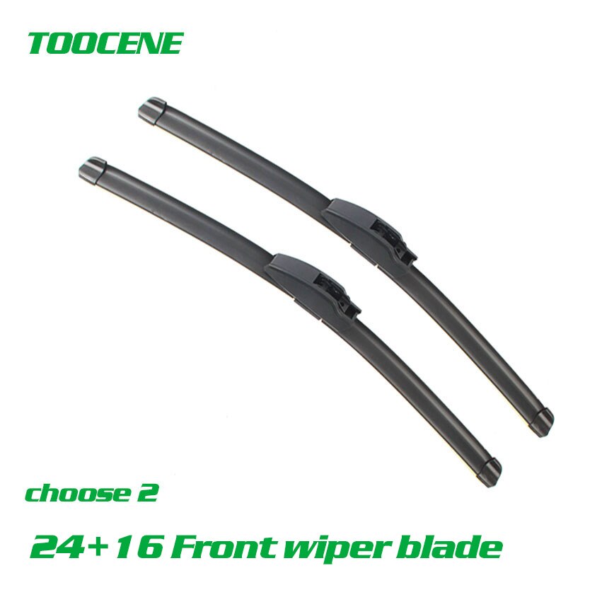 Front And Rear Wiper Blades For Hyundai I20 Rubber... – Grandado