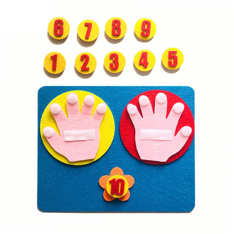 Children Maths Toys Finger Counting 1-10 Learning ... – Grandado