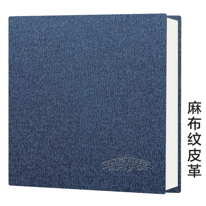 PU Leather DIY Album 9-Inch A4 Large-Capacity Past... – Grandado
