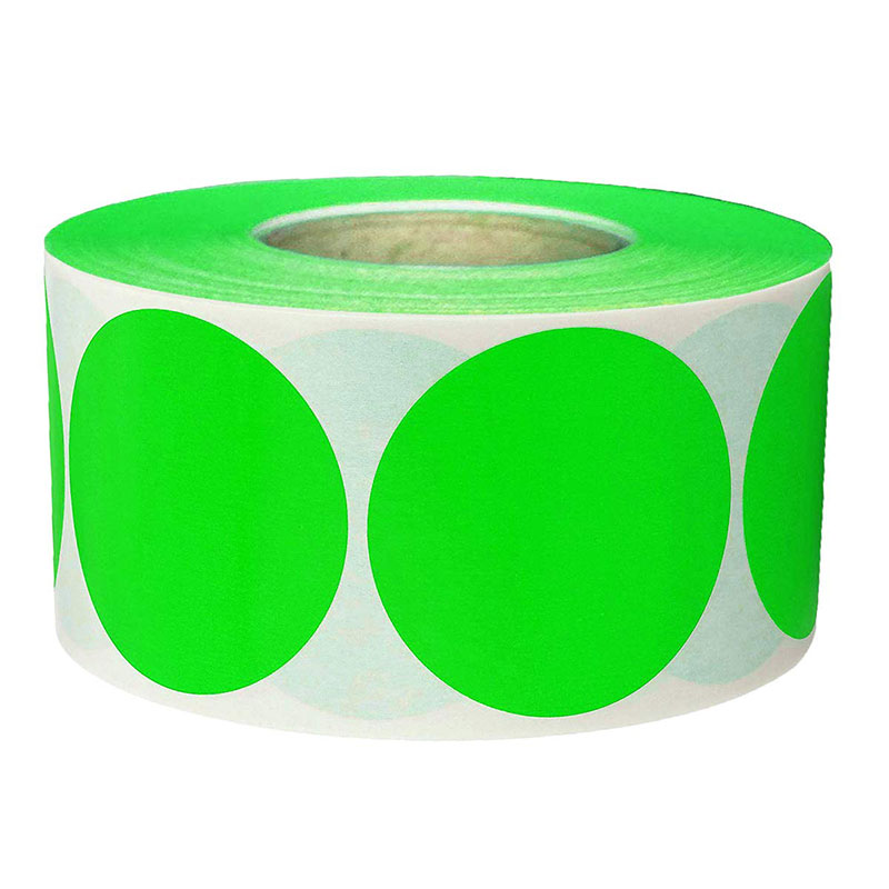 2 Inch Color-Code Dot Labels | Color Coding Labels... – Grandado