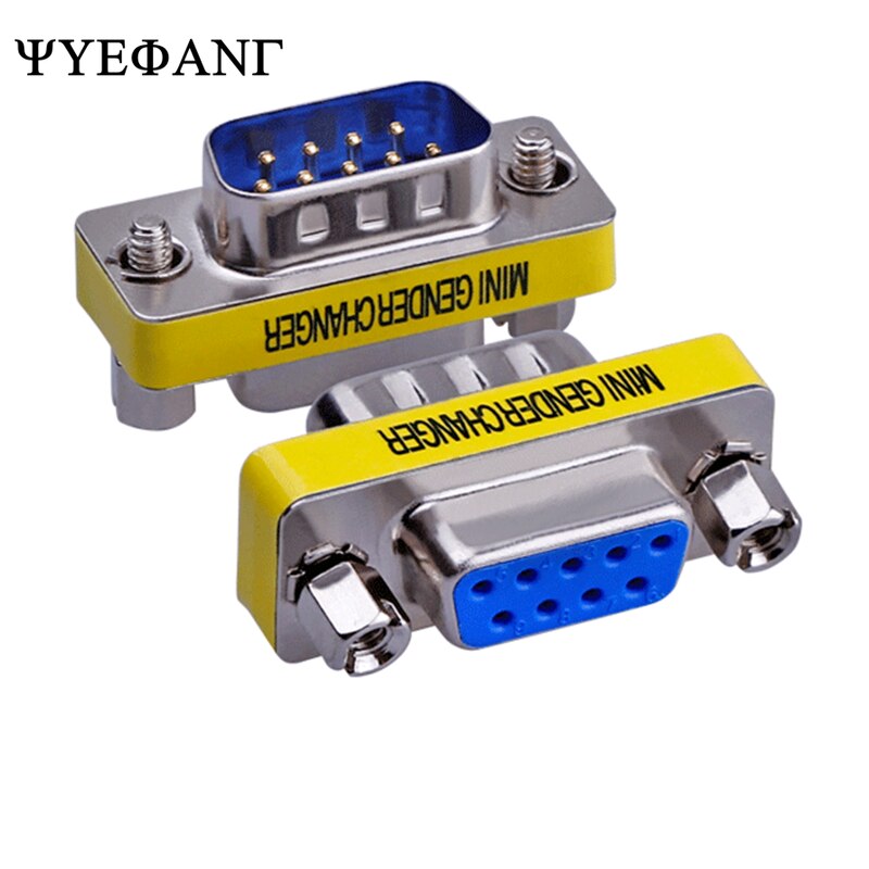 1Pcs DB9 9Pin Male Naar Mannelijke/Vrouwelijke Aan... – Vicedeal